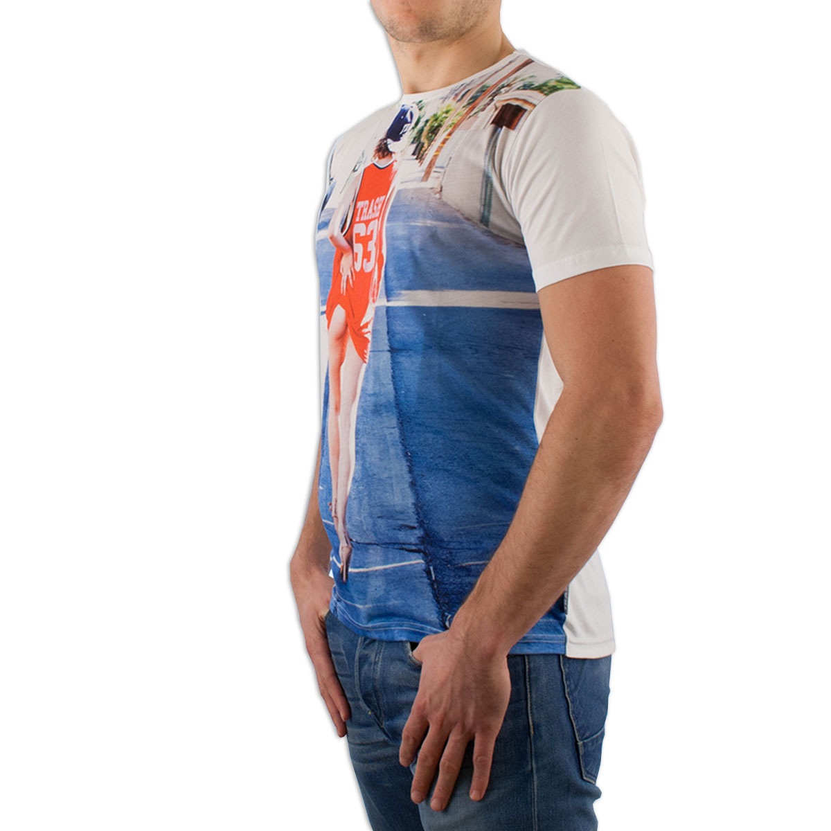 TRASH - Sweet Cheeks T-Shirt - White - Maak een statement met je t ...